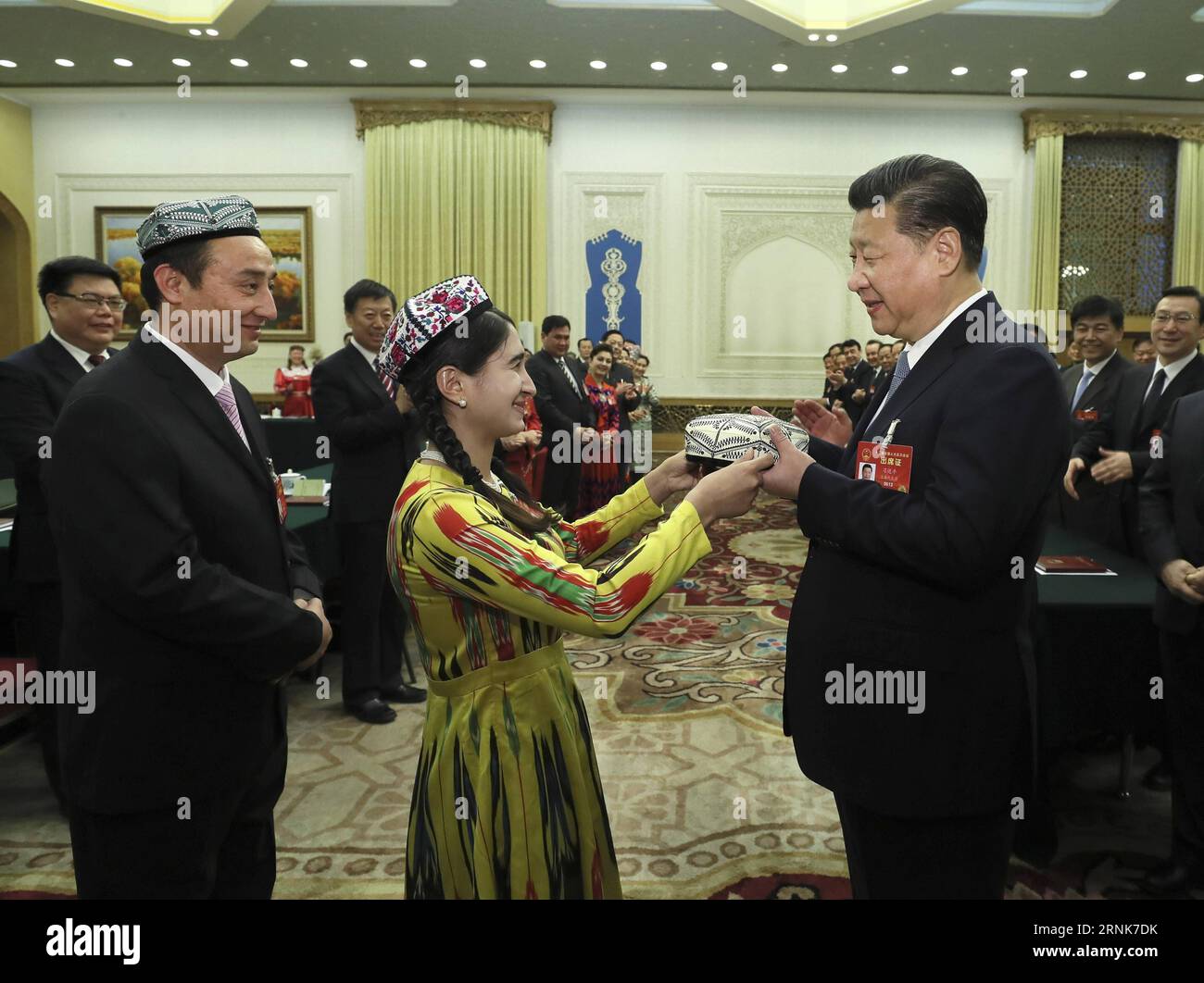 (170310) -- BEIJING, March 10, 2017 -- Chinese President Xi Jinping ...
