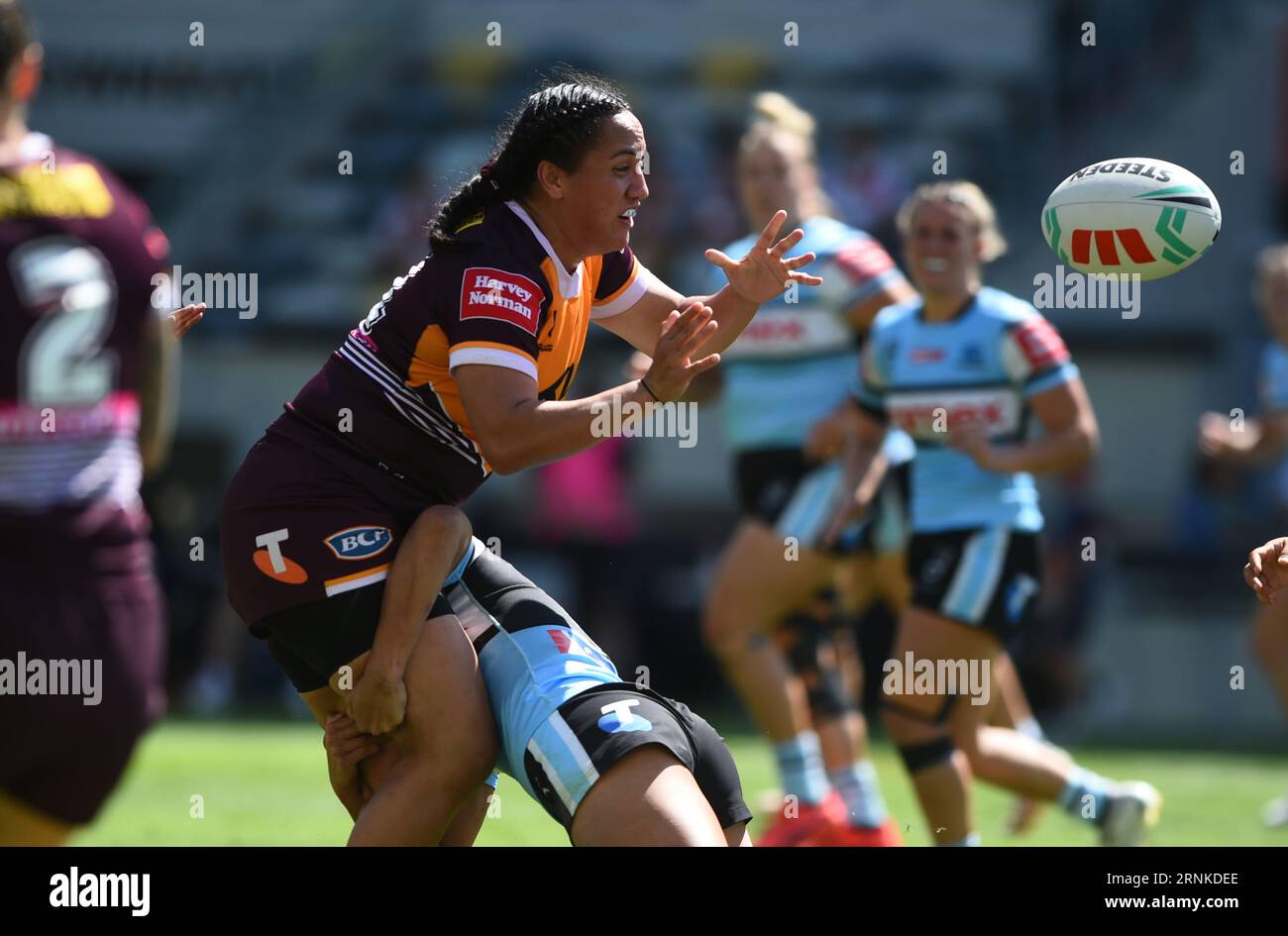 Townsville, Australia. 02nd Sep, 2023. Tazmin Gray of the Broncos ...