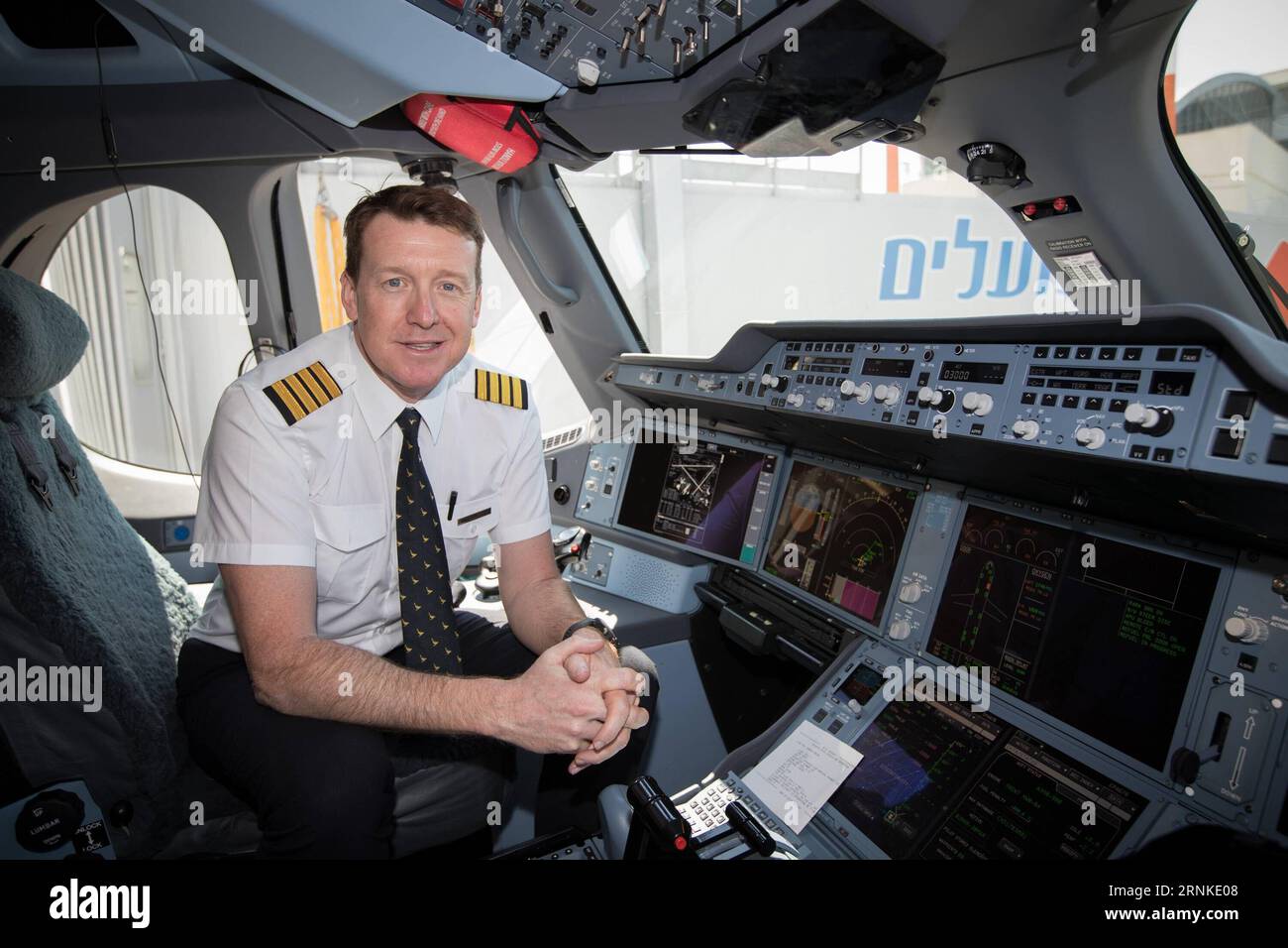 (170326) -- TEL AVIV, March 26, 2017 -- Deputy Chief Pilot of Cathay ...