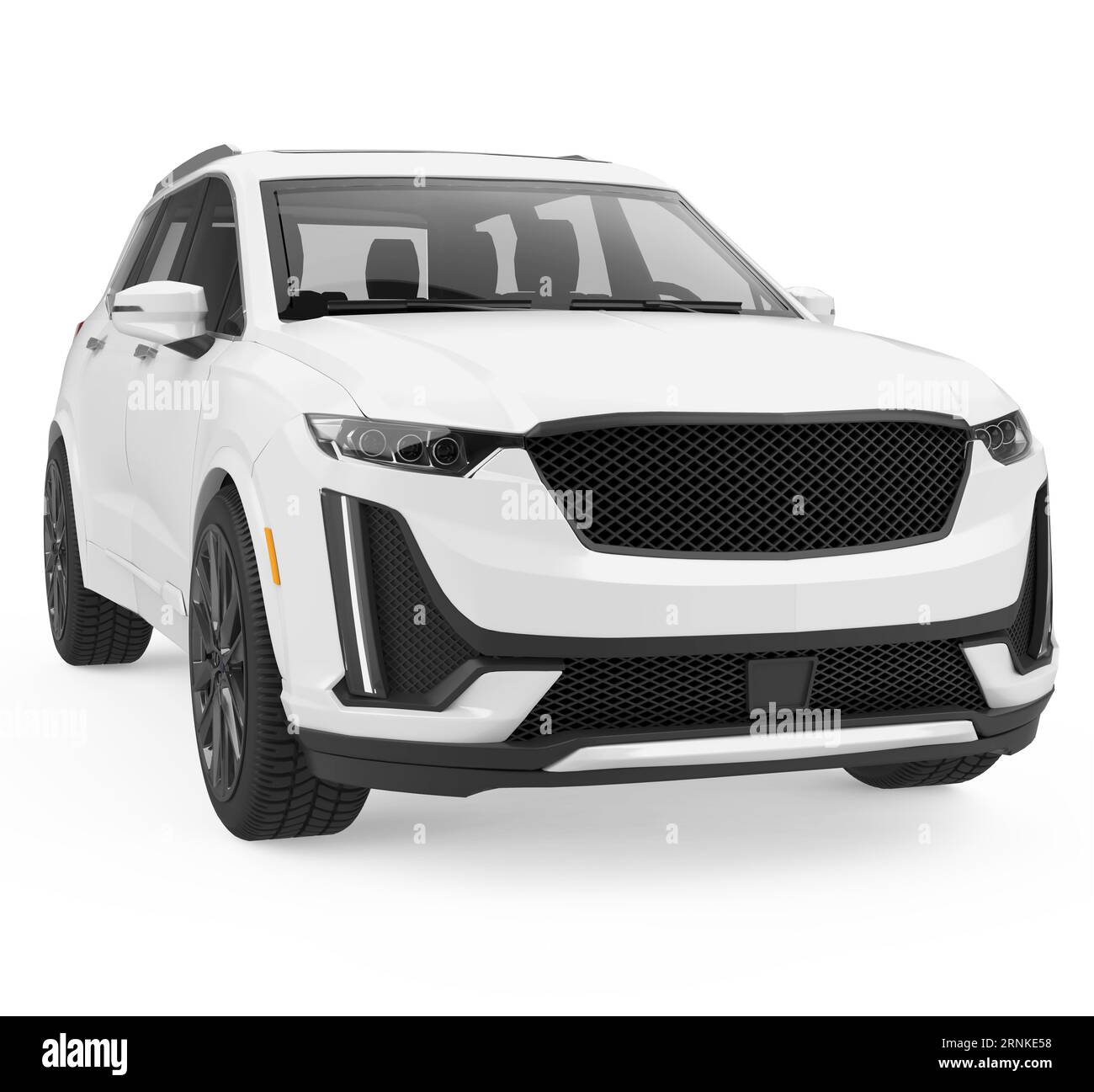 SUV Car Isolated Stock Photo - Alamy