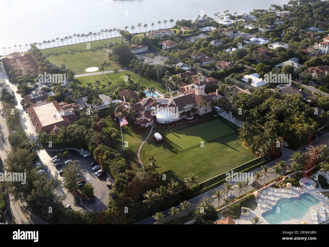 Mar a lago aerial hi-res stock photography and images - Alamy