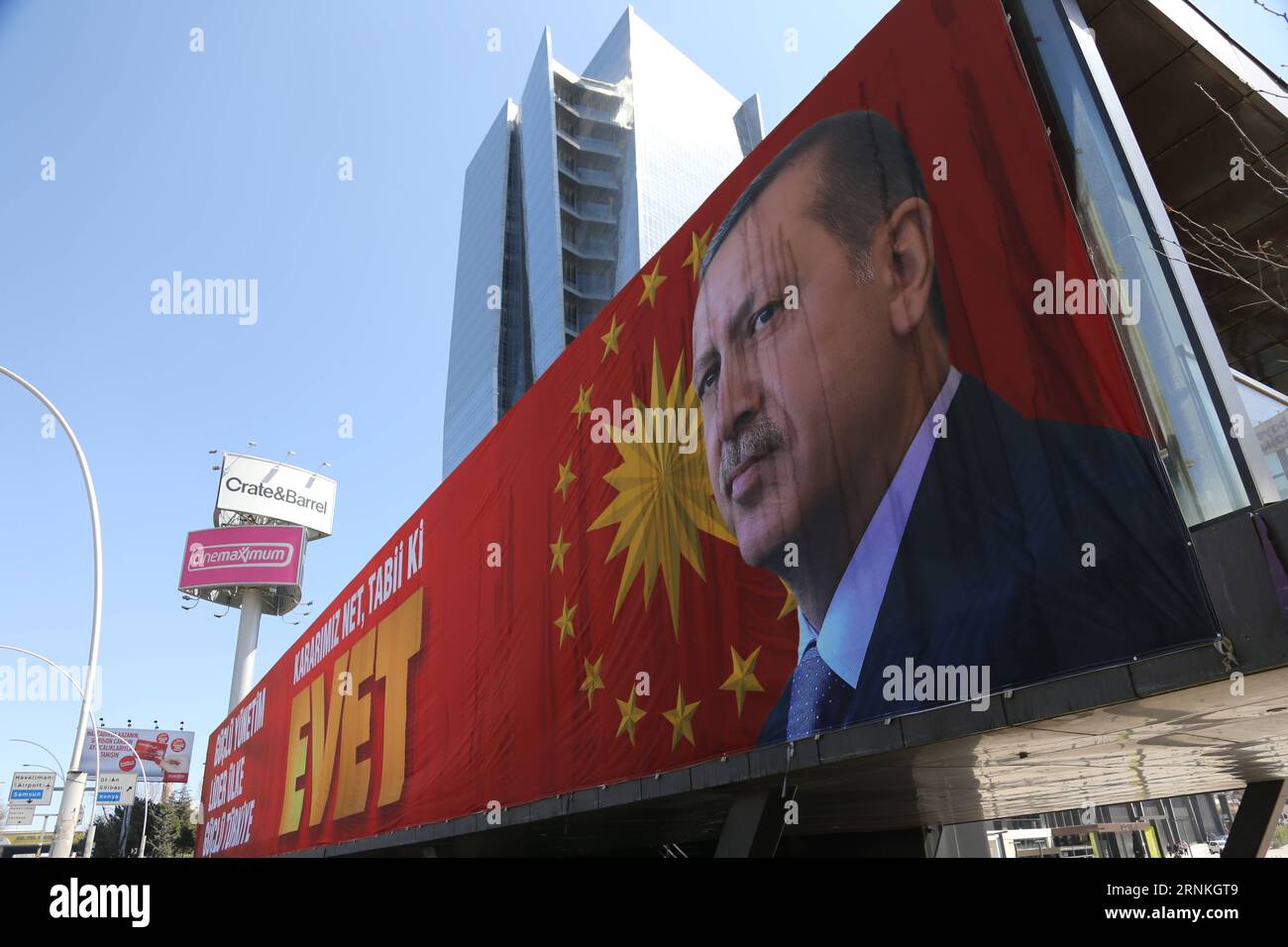 Erdogan advertisement hi-res stock photography and images - Alamy