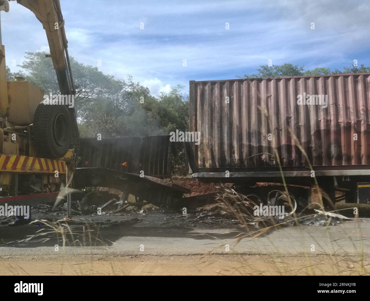 Bus accident africa hi-res stock photography and images - Alamy