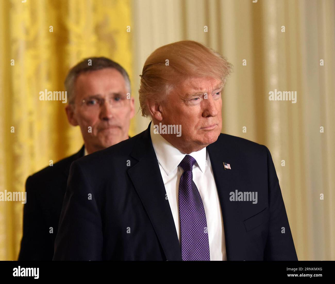 Dc tump nao stoltenberg joint hi-res stock photography and images - Alamy