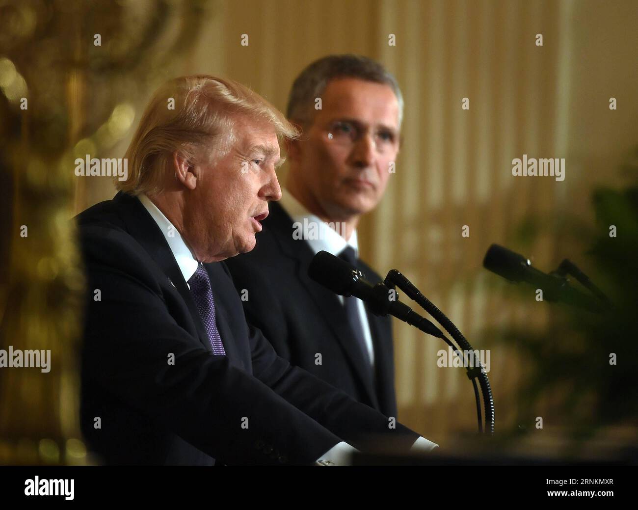 Dc tump nao stoltenberg joint hi-res stock photography and images - Alamy