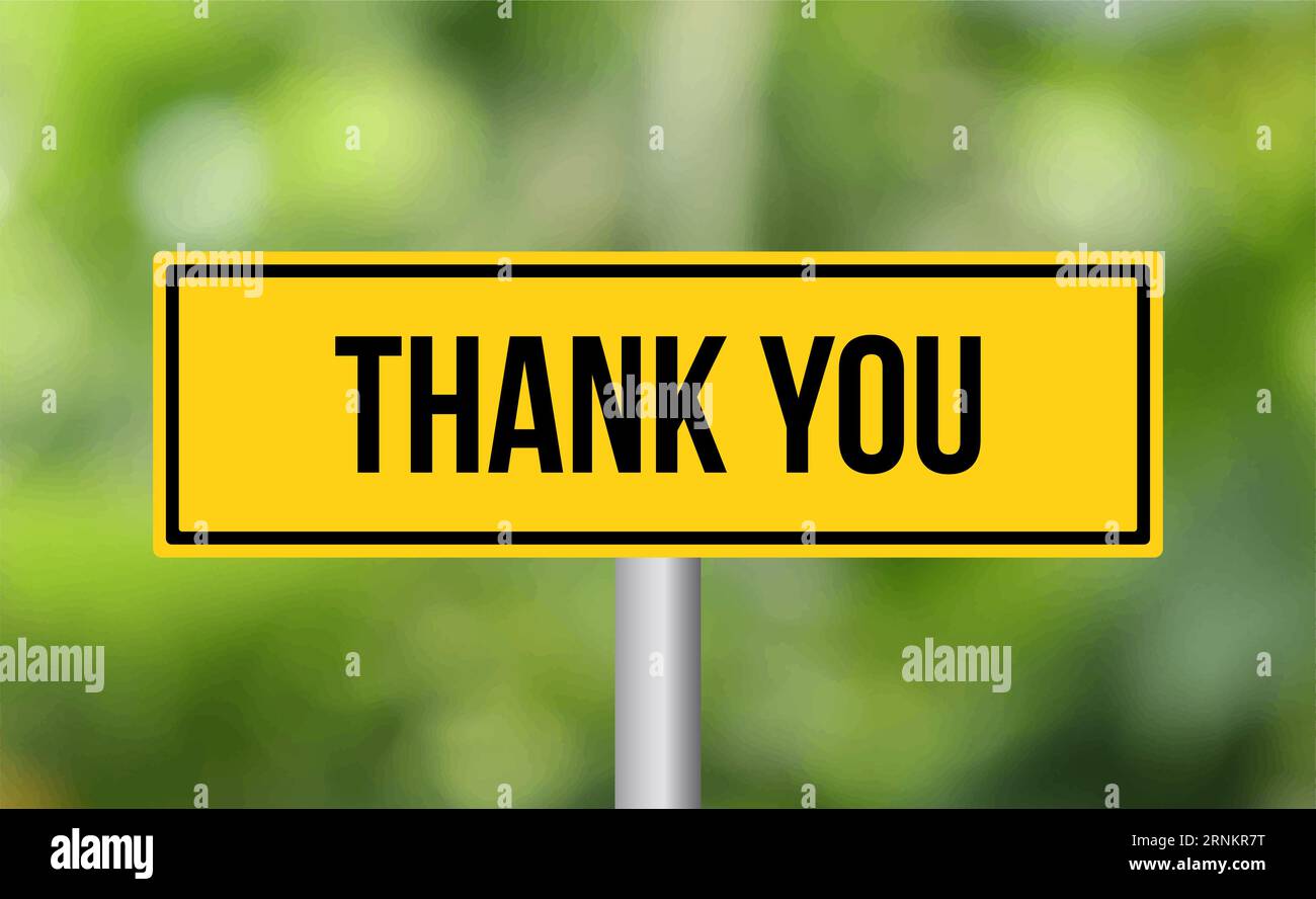 Thank you billboard hi-res stock photography and images - Alamy