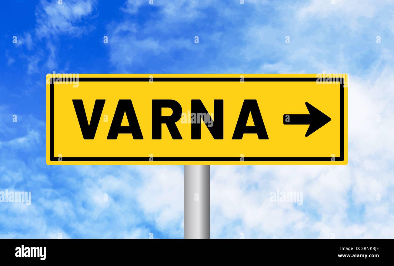 Varna road sign hi-res stock photography and images - Alamy