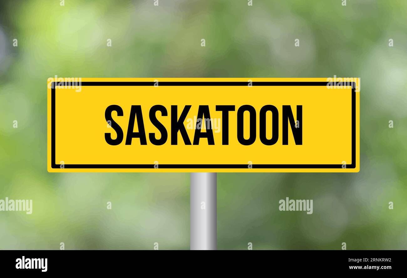 Saskatoon road sign hi-res stock photography and images - Alamy