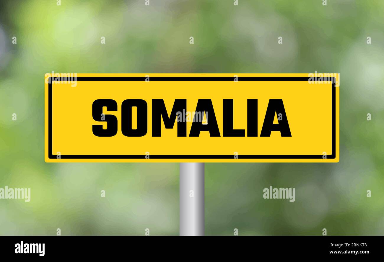 Somalia road sign hi-res stock photography and images - Alamy