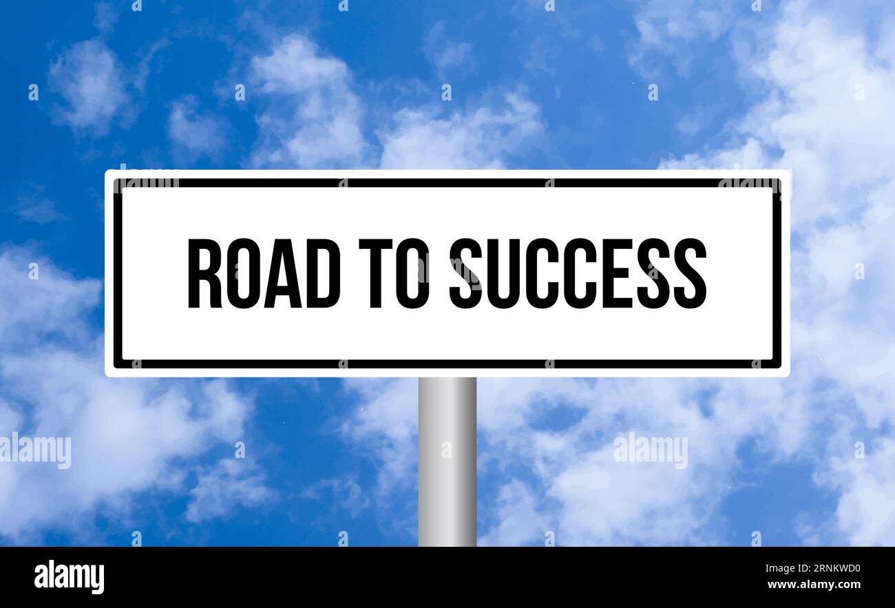 Success road hi-res stock photography and images - Alamy