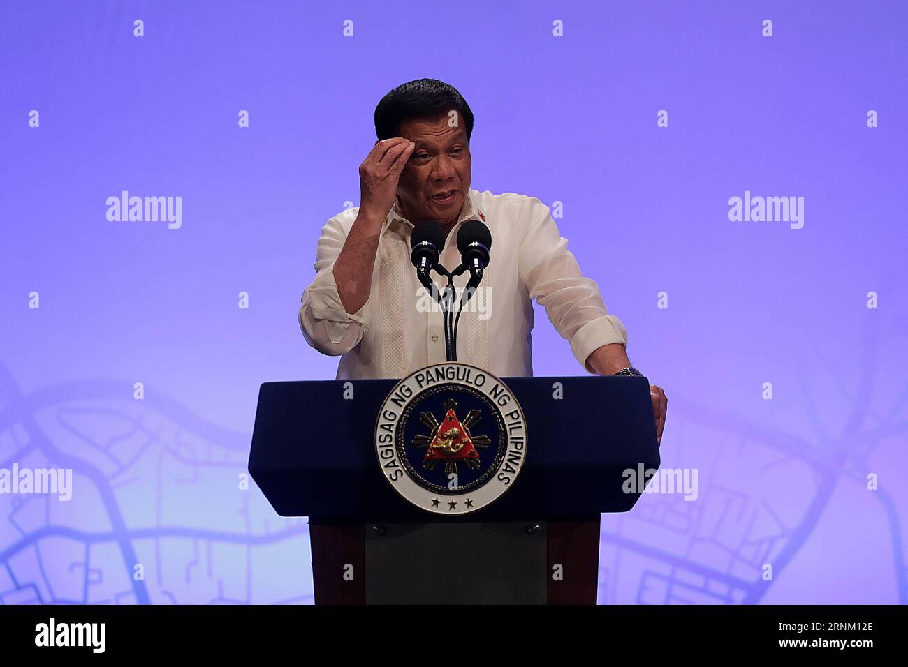 (170429) -- PASAY CITY, April. 29, 2017 -- Philippine President Rodrigo ...