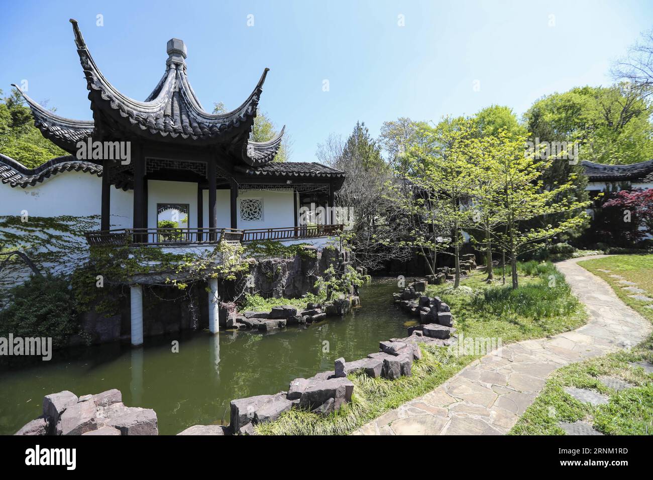 Chinese scholar garden new york snug hi-res stock photography and ...