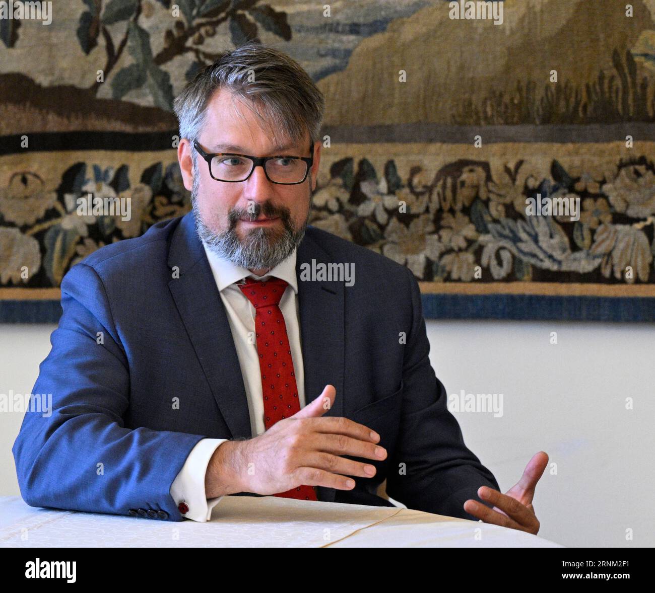 Prague, Czech Republic. 30th Aug, 2023. Czech Ambassador to the NATO ...