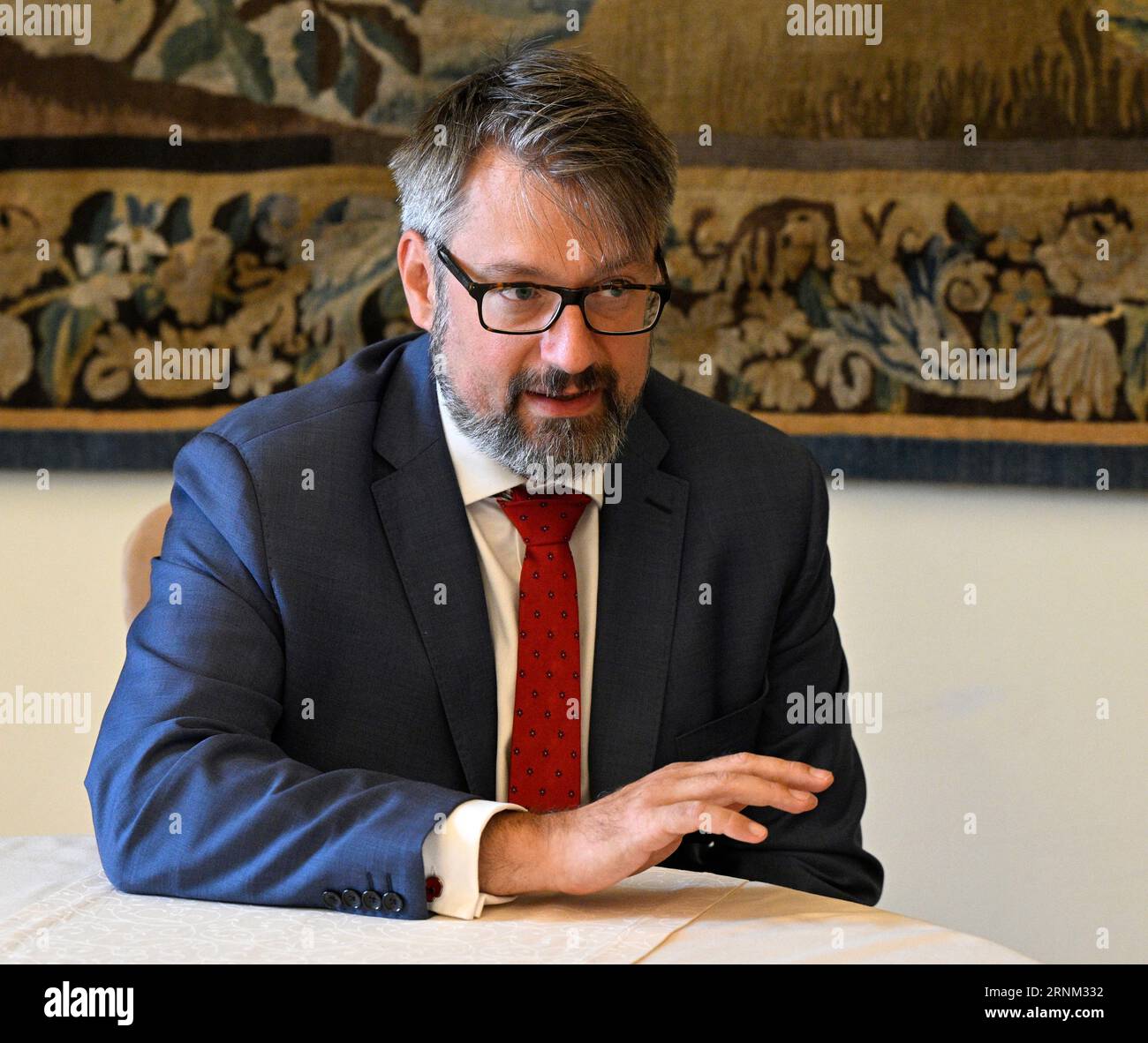 Prague, Czech Republic. 30th Aug, 2023. Czech Ambassador to the NATO ...