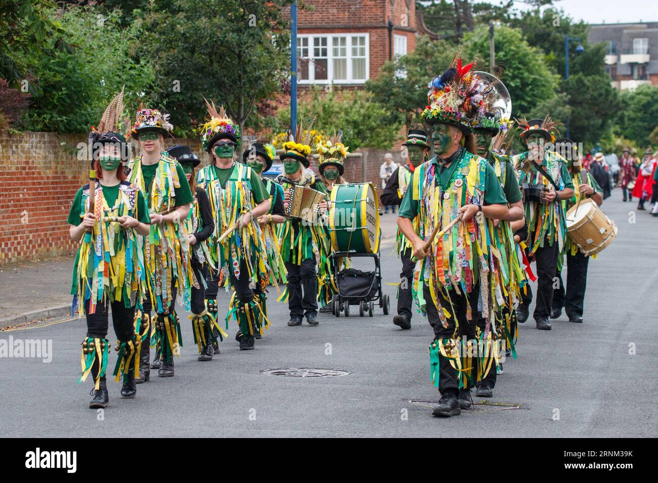 Morris dancers at the Sheringham Potty Festival 2019 Stock Photo - Alamy