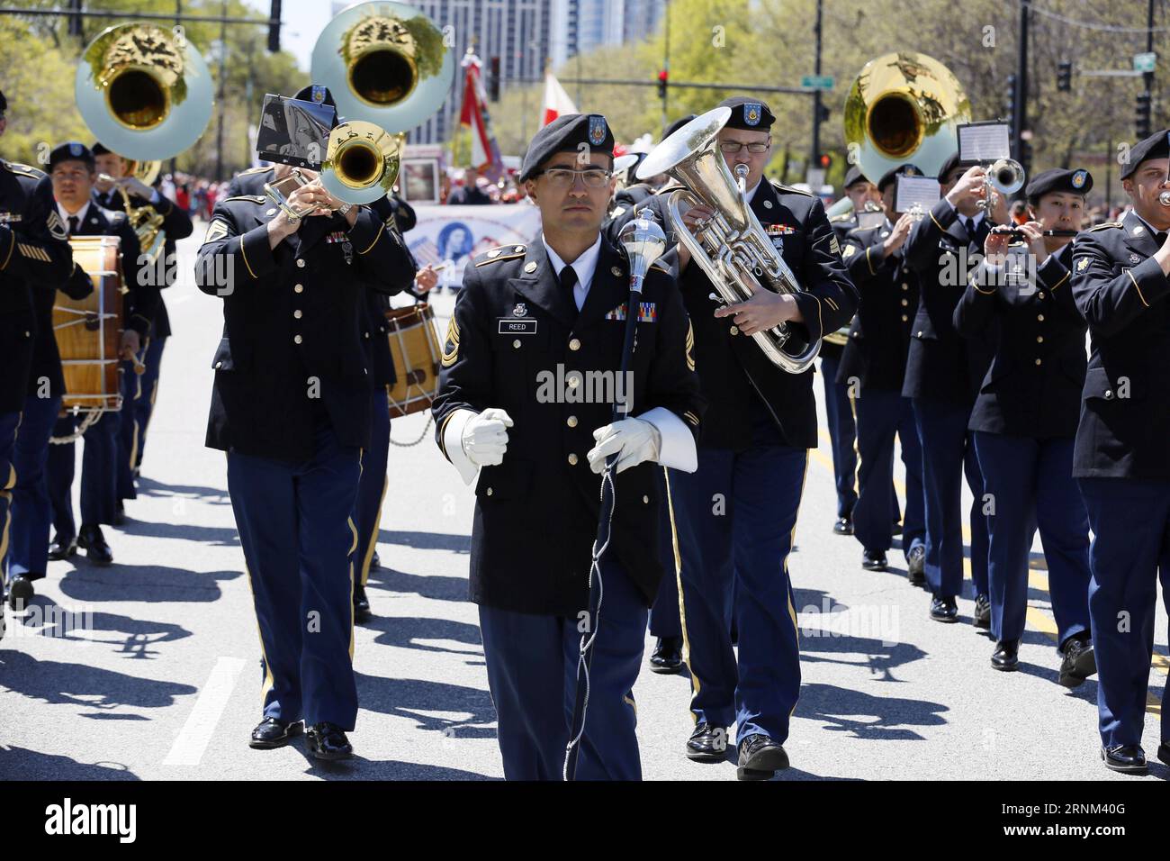(170507) -- CHICAGO, May 7, 2017 -- People from Polish Community ...