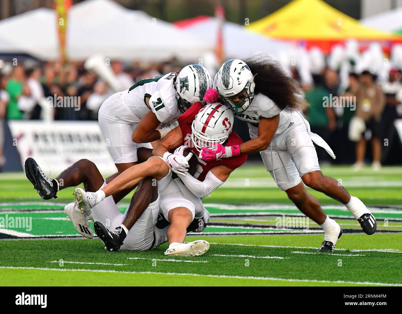 Honolulu, Hawaii, USA. 1st Sep, 2023. Hawaii Warriors defensive back ...