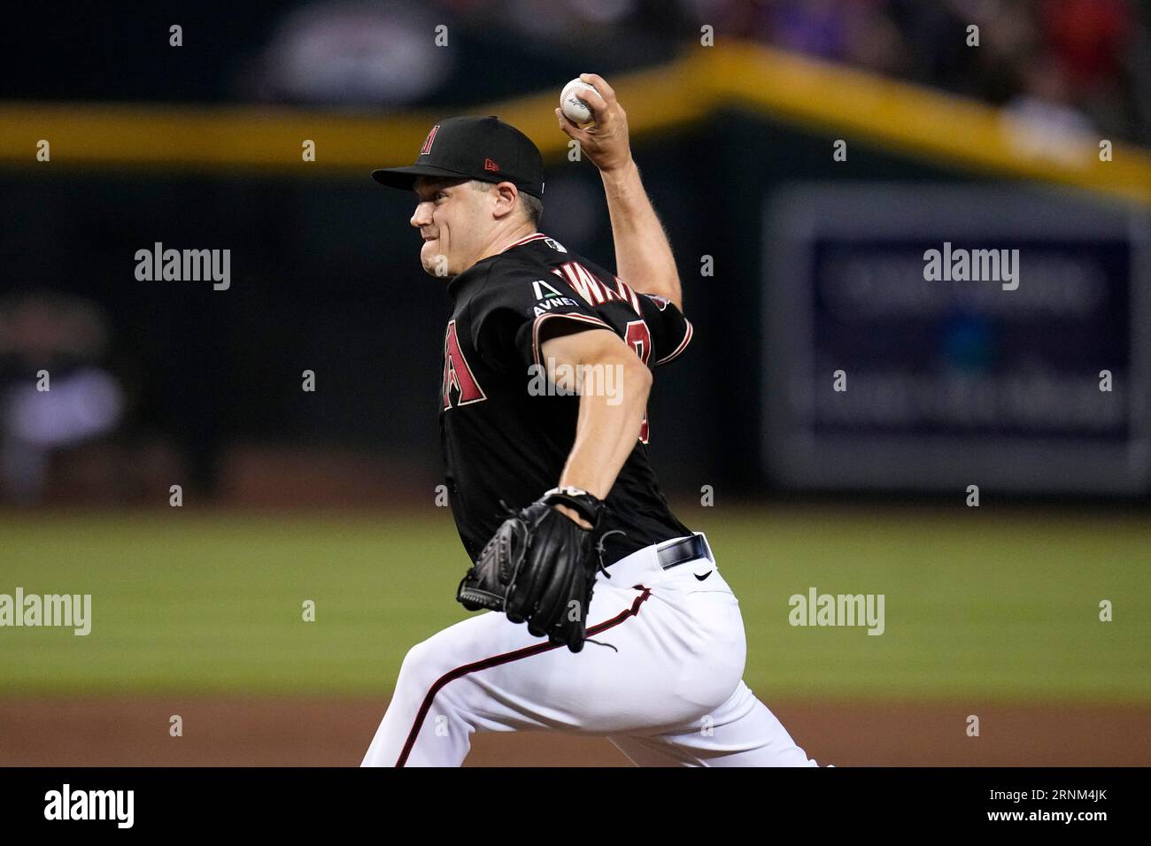 Arizona Diamondbacks relief pitcher Paul Sewald throws against the ...