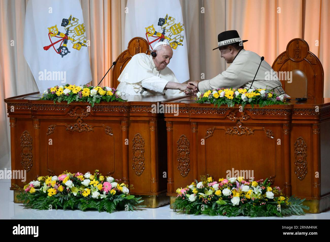 Vatican, Vatican. 02nd Sep, 2023. Mongolia, Ulaanbaatar, 2023/9/2 ...