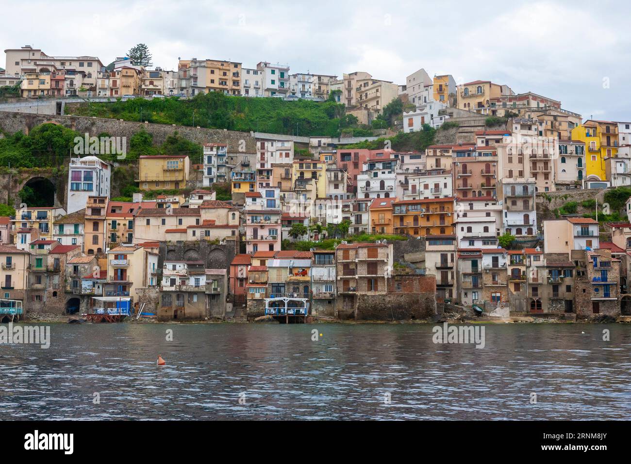 The picturesque old fishing village of Scilla on the Costa Viola ...