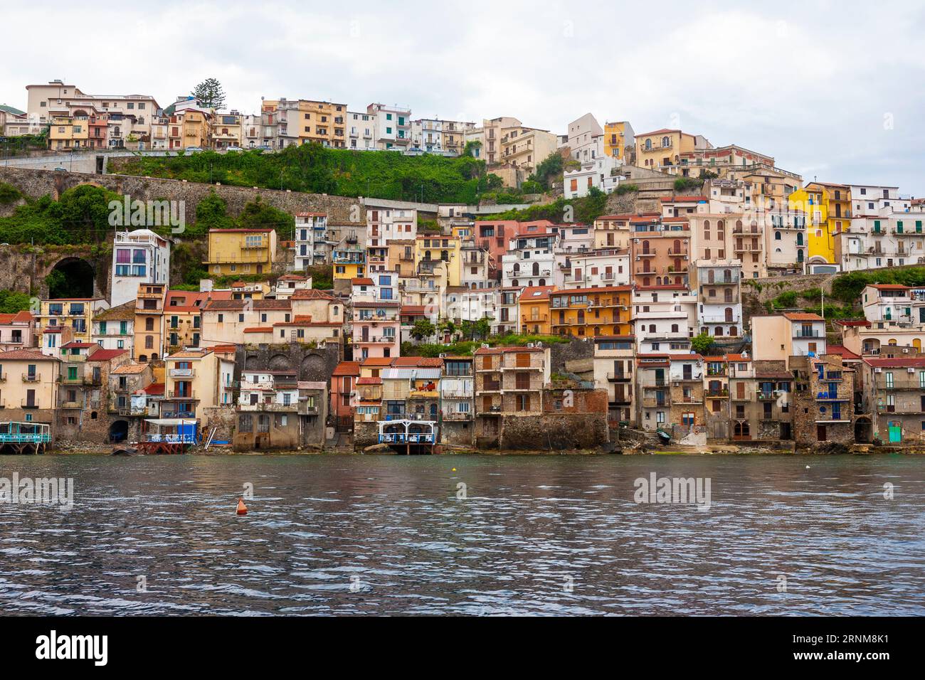 The picturesque old fishing village of Scilla on the Costa Viola ...