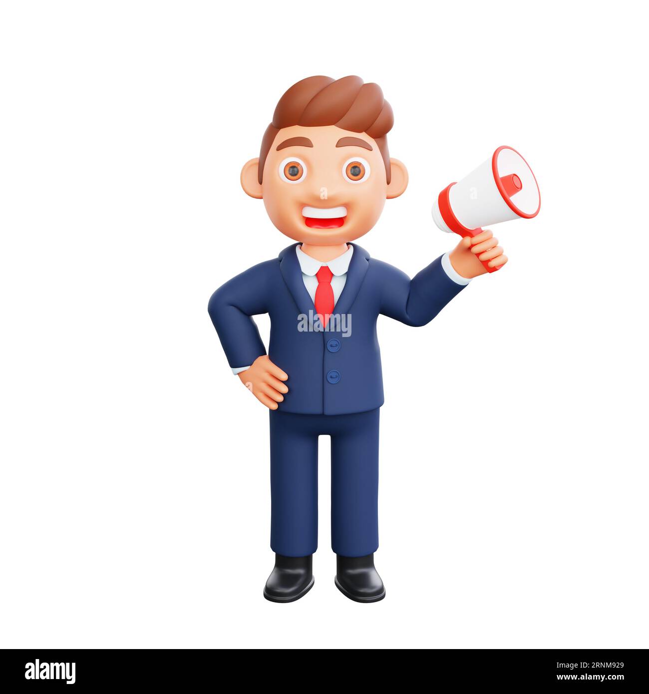 3d businessman character manager in different poses and business ...