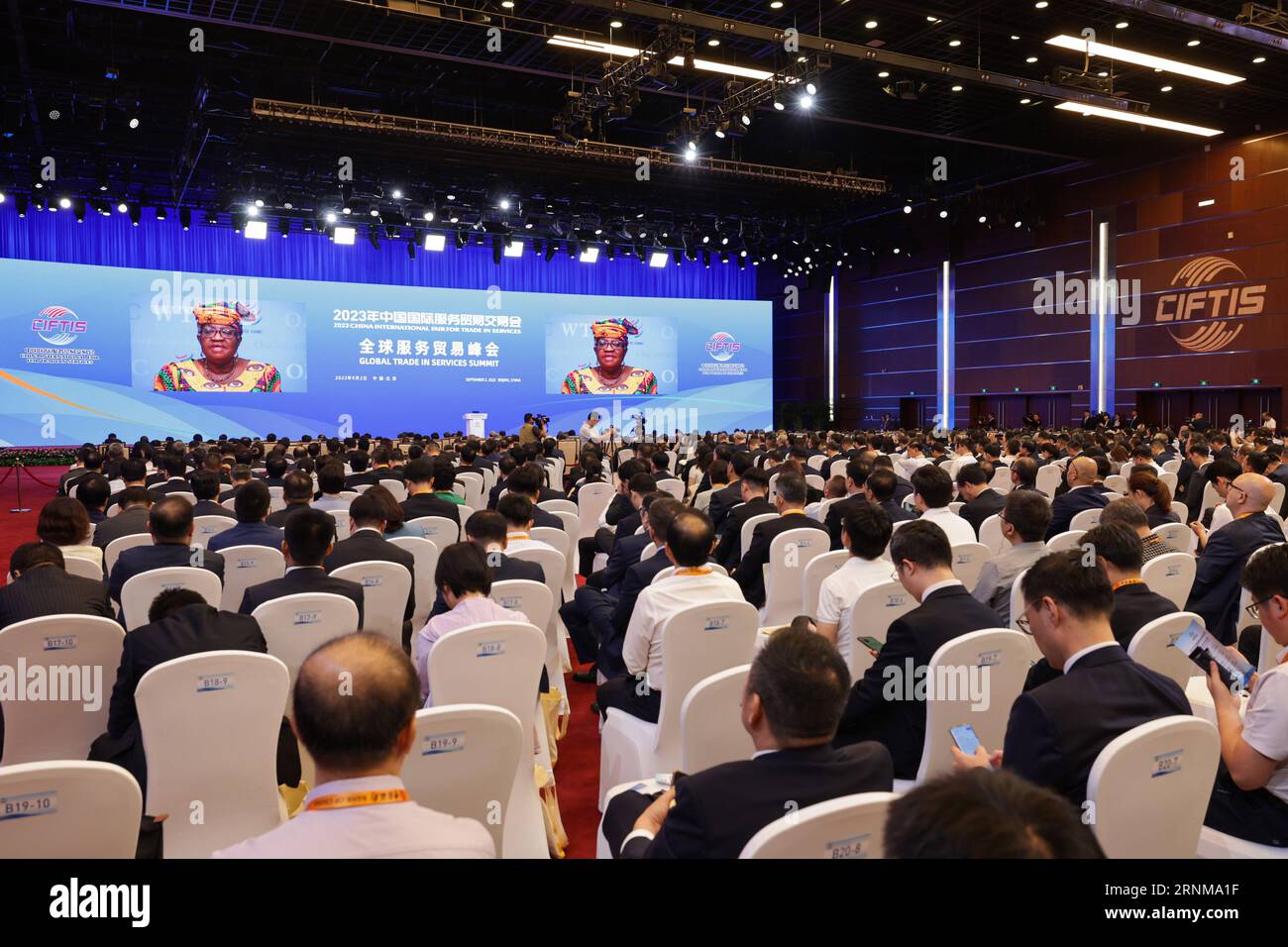 Beijing, China. 2nd Sep, 2023. Director-General of the World Trade ...