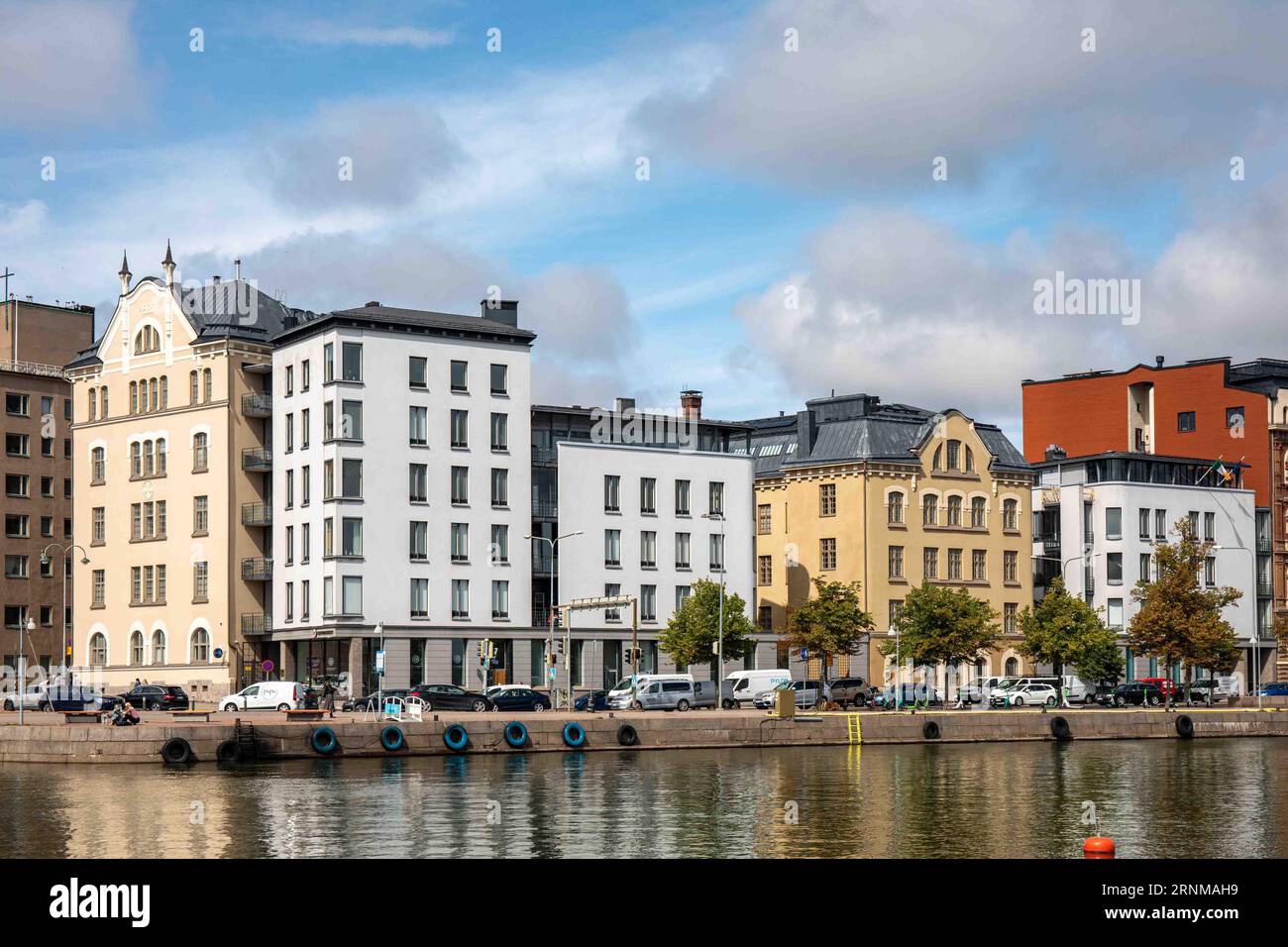 Pohjoisranta residential buildings in Kruununhaka district of Helsinki ...