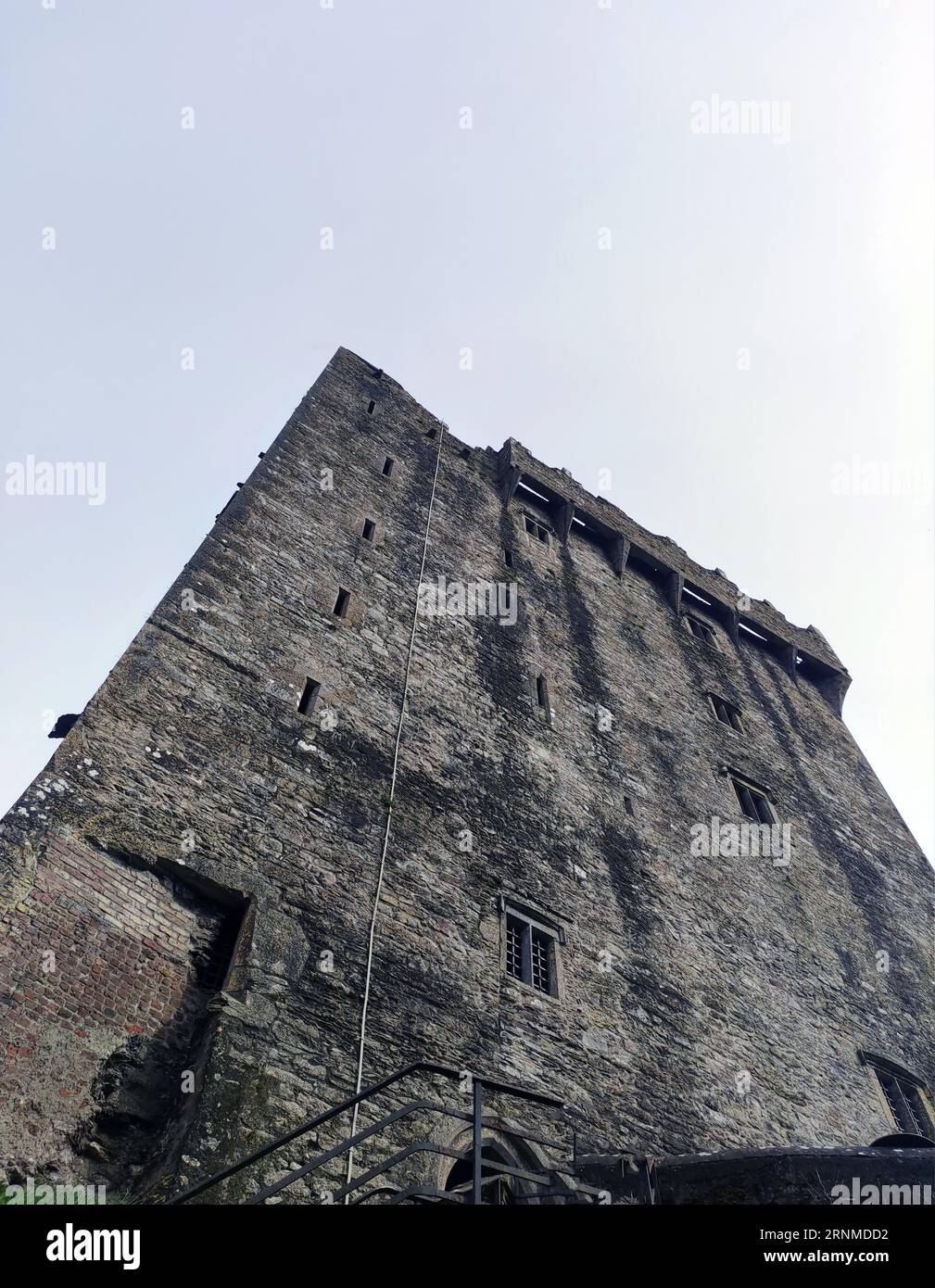 Old celtic castle tower, Blarney castle in Ireland, old ancient celtic ...
