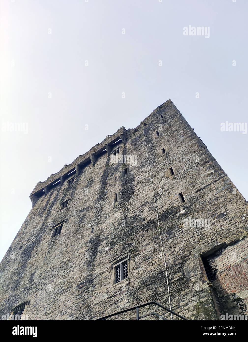 Old celtic castle tower, Blarney castle in Ireland, old ancient celtic ...