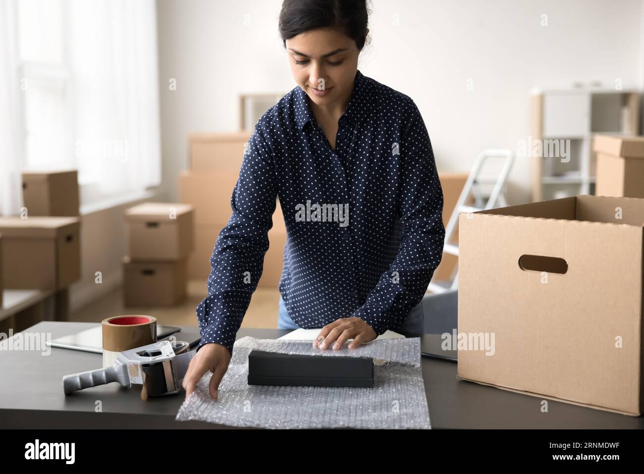 Careful wrapping hi-res stock photography and images - Alamy