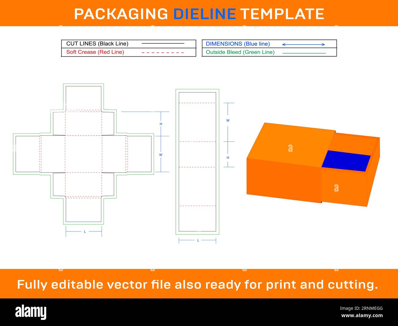 Match Box Crafts, Die line Template Stock Vector Image & Art - Alamy