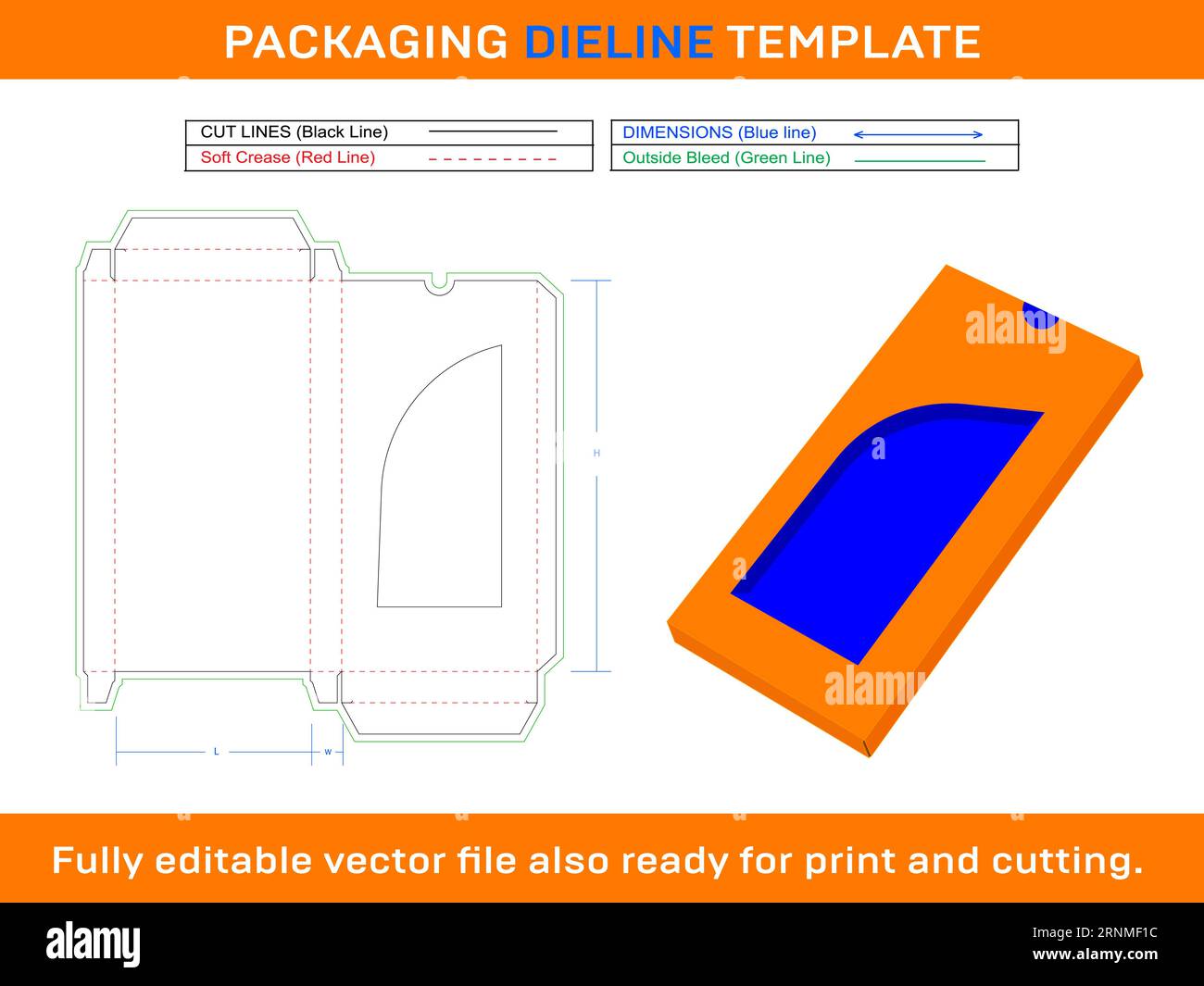 Chocolate Box, Die line Template Stock Vector Image & Art - Alamy