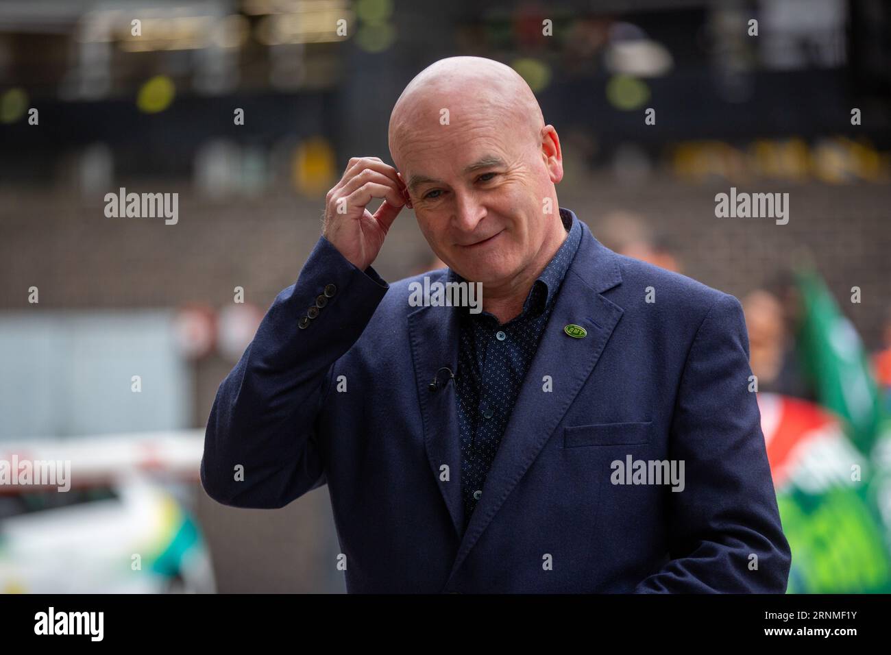 London, United Kingdom. September 02 2023. Mick Lynch, The National ...