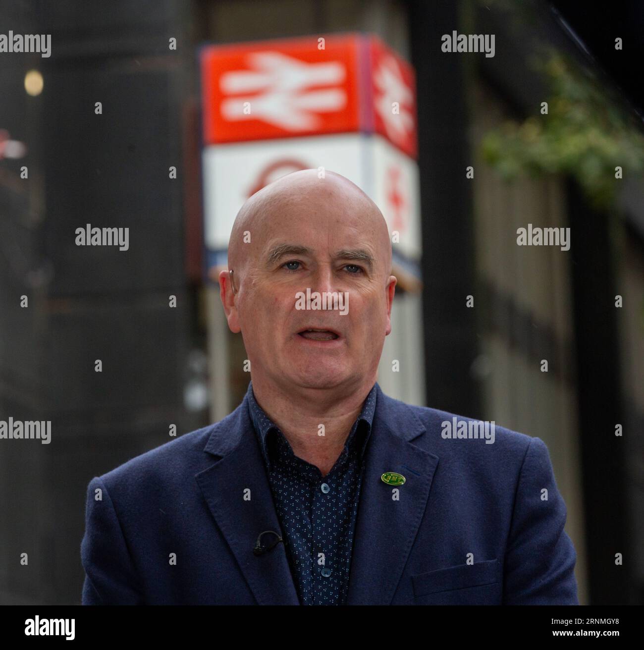 London, England, UK. 2nd Sep, 2023. The National Union of Rail ...