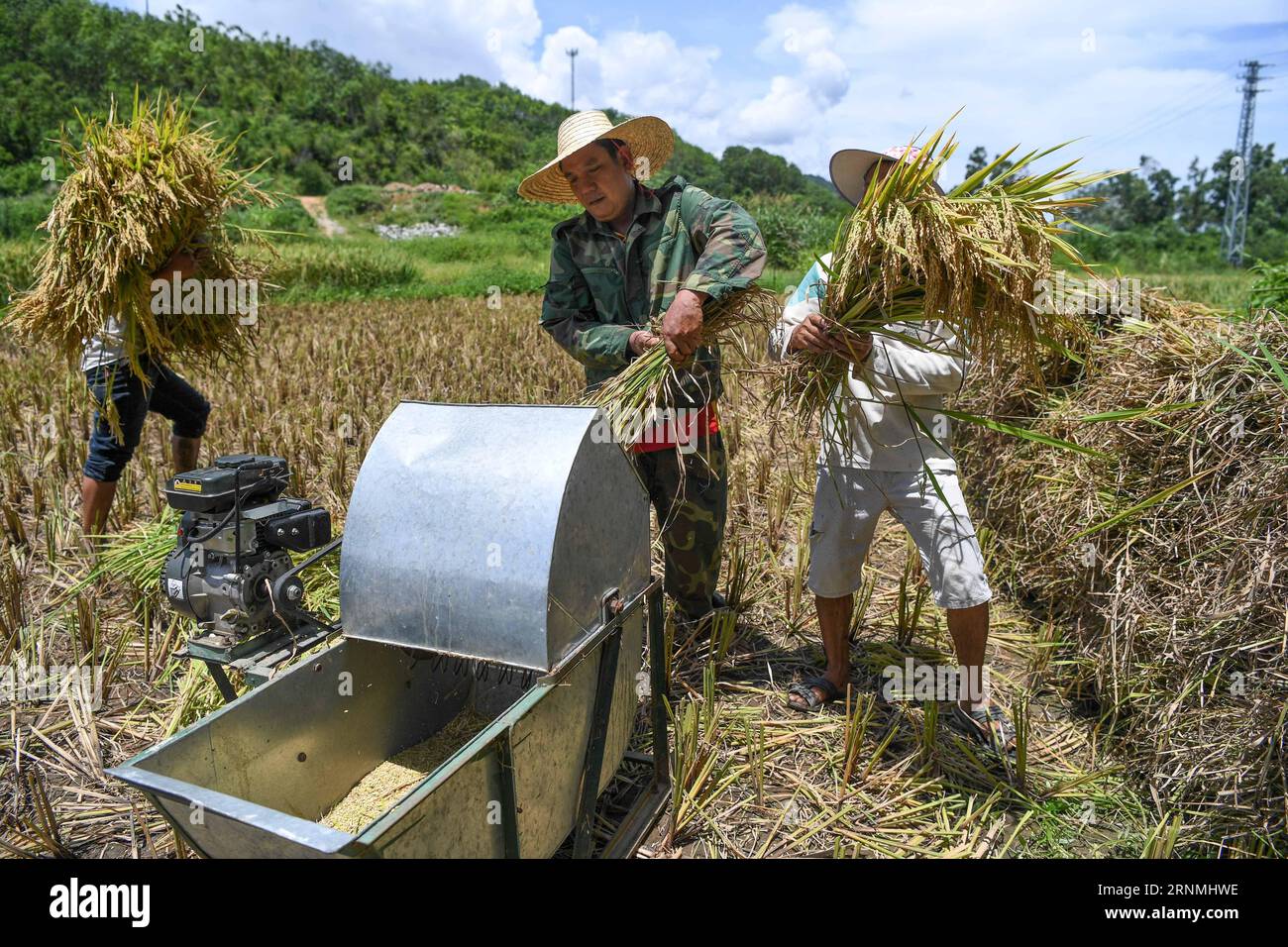 Hulling machine hi-res stock photography and images - Alamy