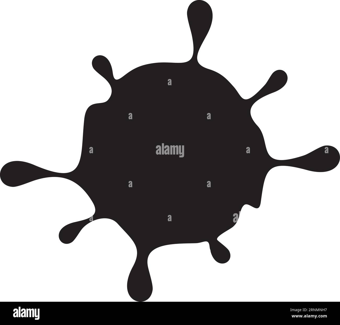 Paint drop Black and White Stock Photos & Images - Alamy