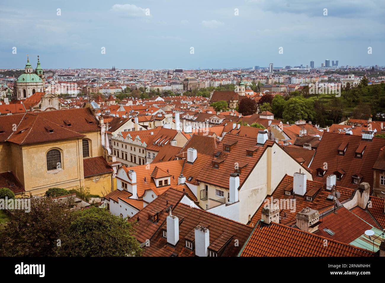 Prague landscape hi-res stock photography and images - Alamy