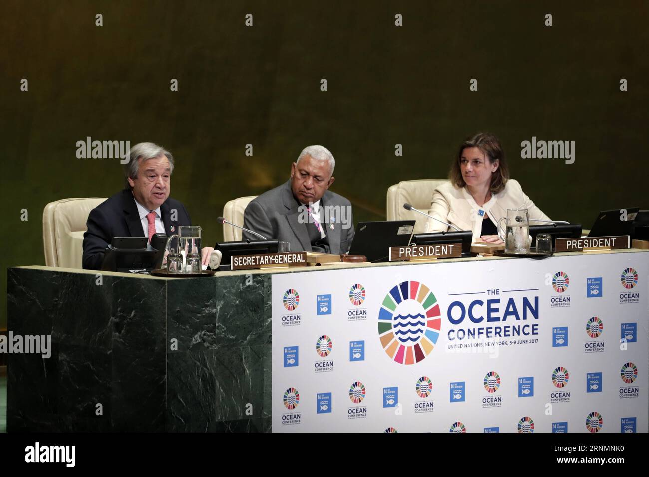 António guterres un ocean conference hi-res stock photography and ...
