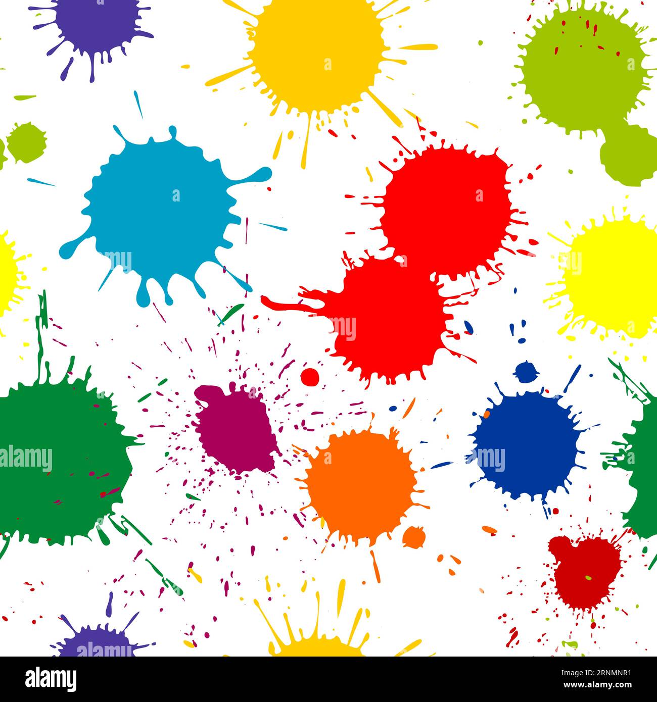 Paint splatter vector seamless hi-res stock photography and images - Alamy