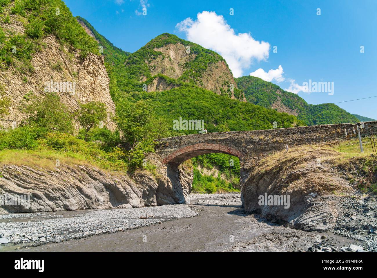 Old Ulu Korpu Bridge was built in the 18th century. Ilisu village ...