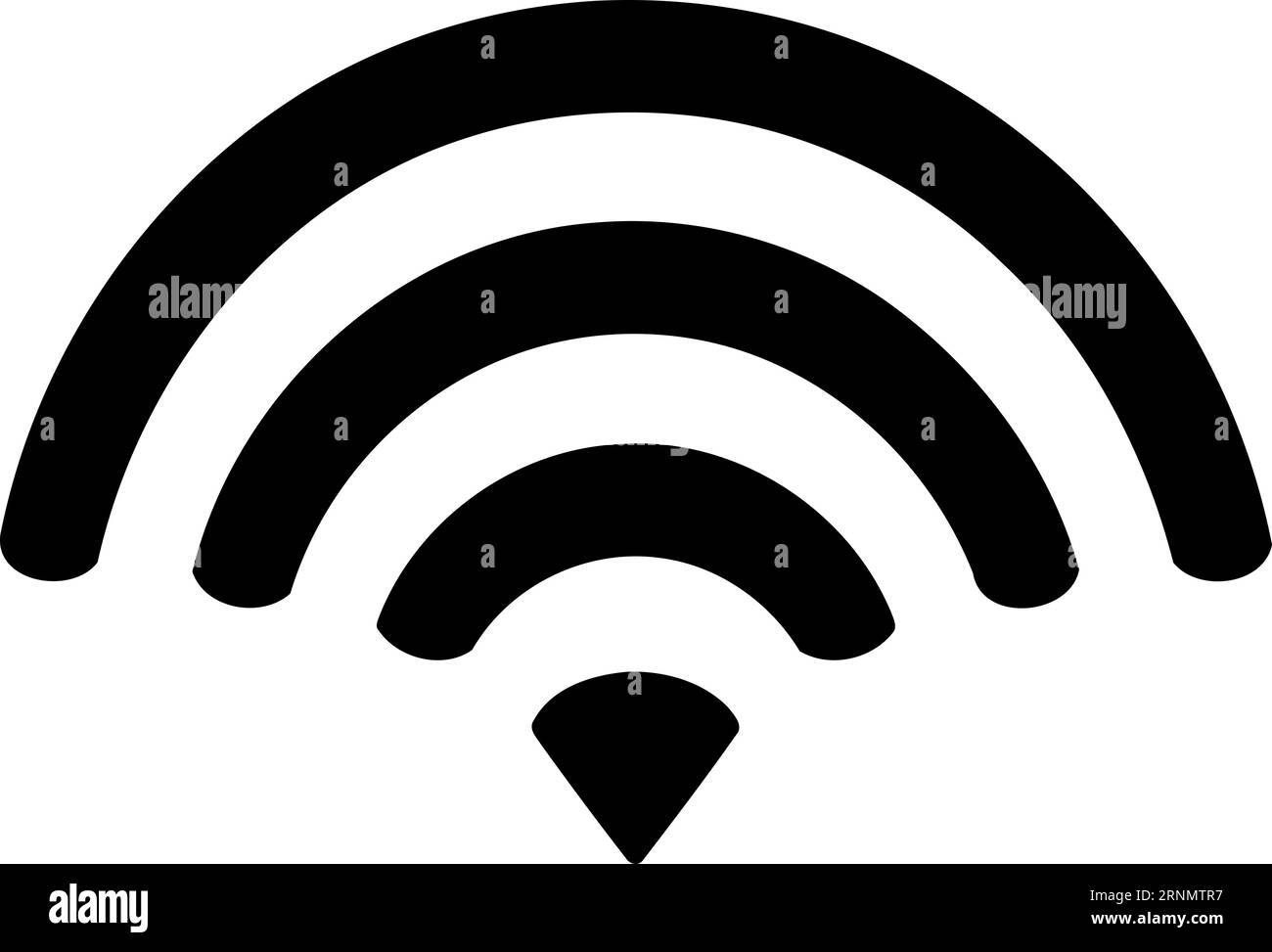 wireless internet wifi icon minimalistic vector illustration Stock ...