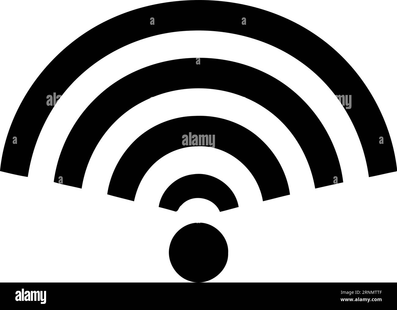 wireless internet wifi icon minimalistic vector illustration Stock ...