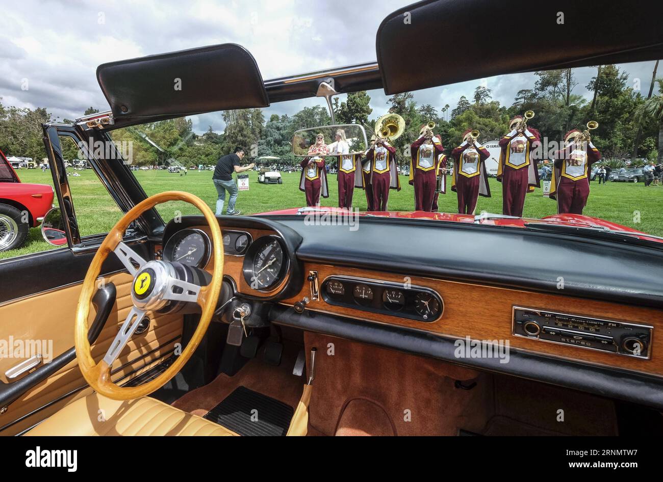 Ferrari car show los angeles hi-res stock photography and images - Alamy