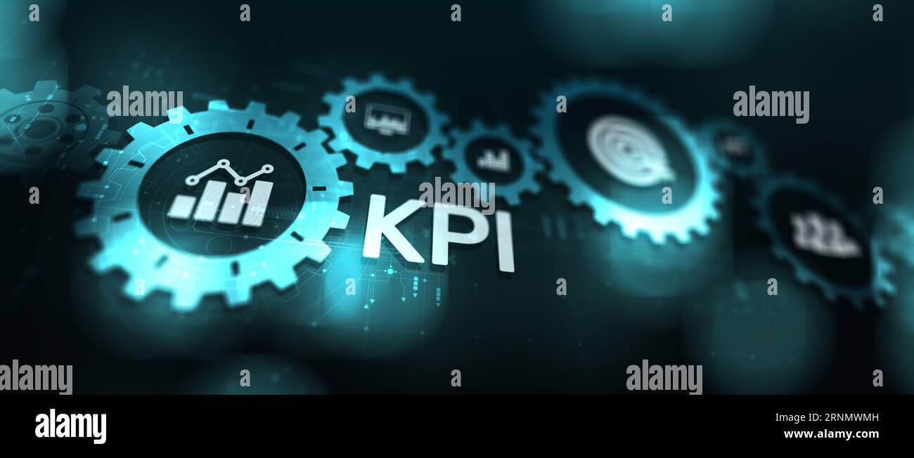 KPI - Key performance indicator. Business and industrial analysis ...