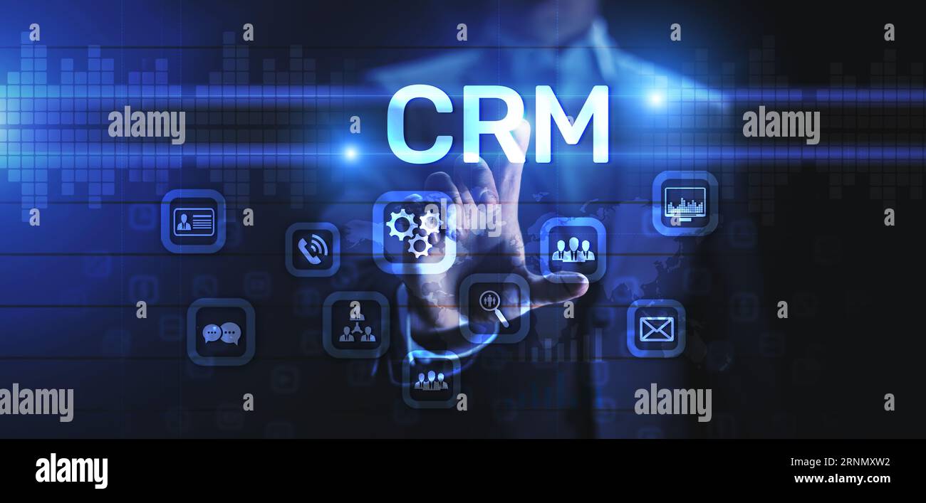 CRM Customer relationship management software system business ...