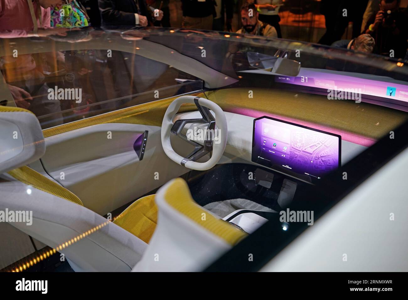 Munich, Germany. 02nd Sep, 2023. View of the interior at the world ...