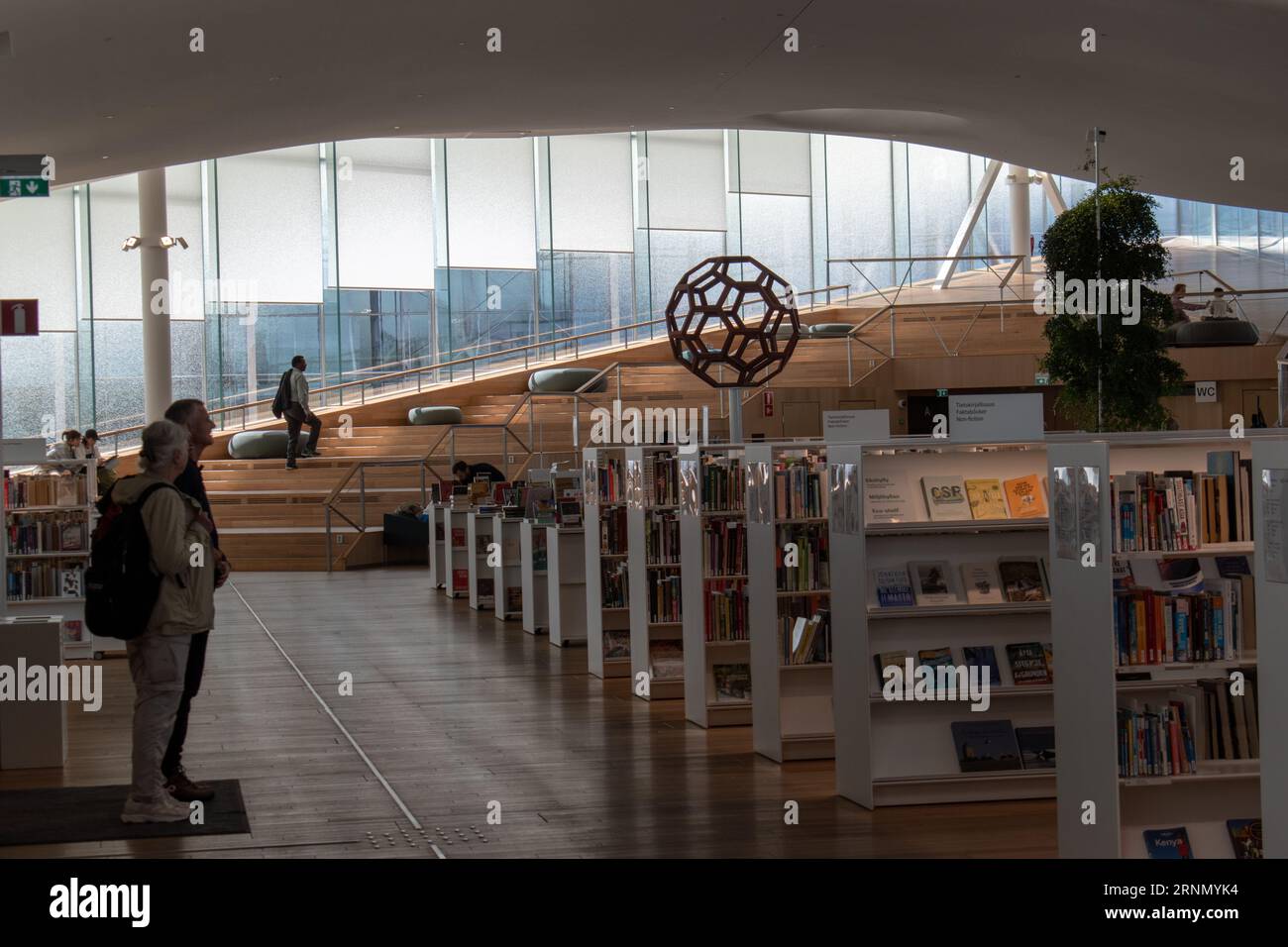 Helsinki Finland 8.14.2023 Oodi is Helsinki s new Central Library ...