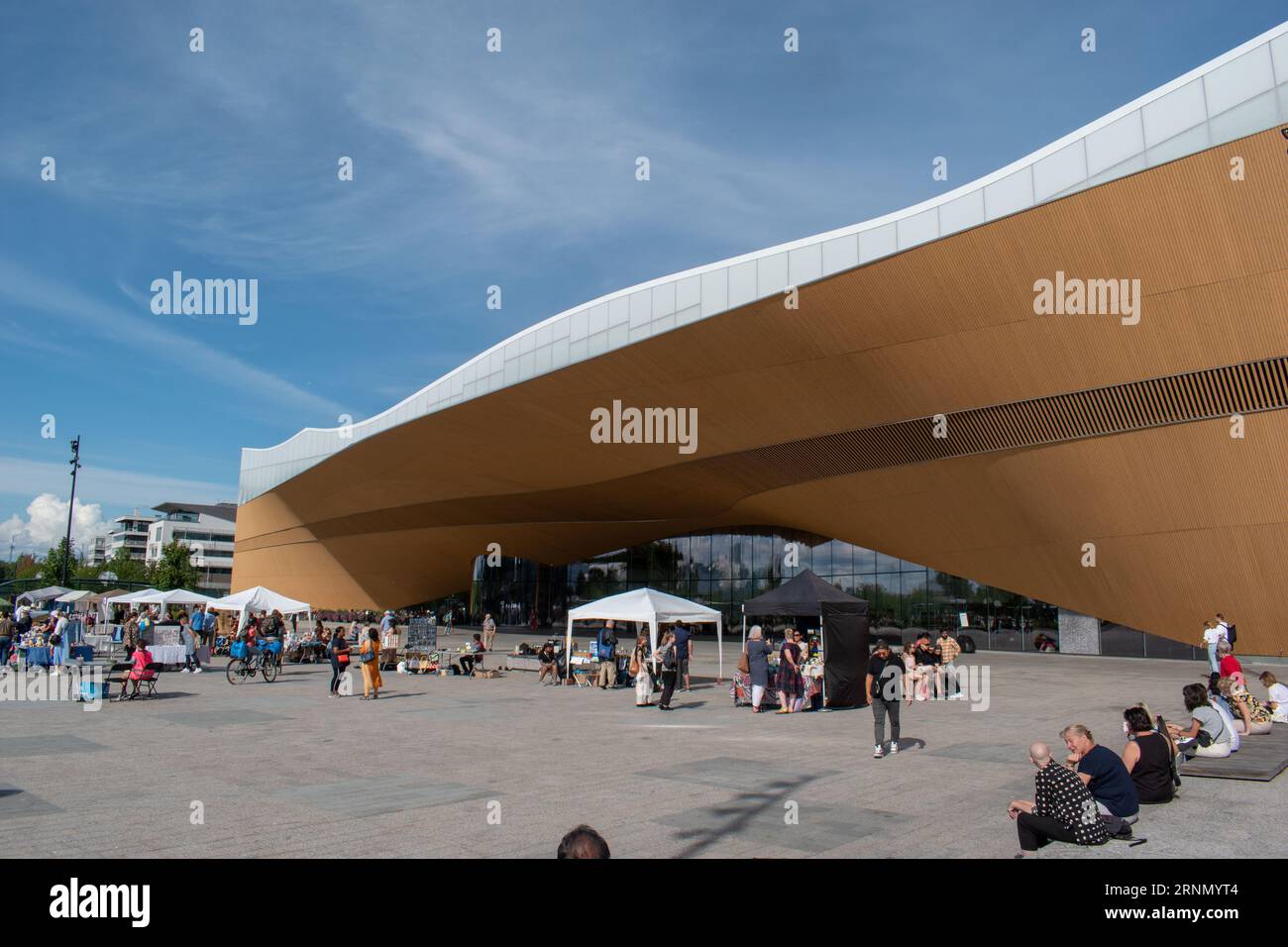 Helsinki library roof hi-res stock photography and images - Alamy