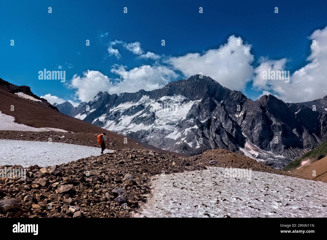 Trekking across the Lomvilad Pass from Zanskar to the Warwan Valley ...